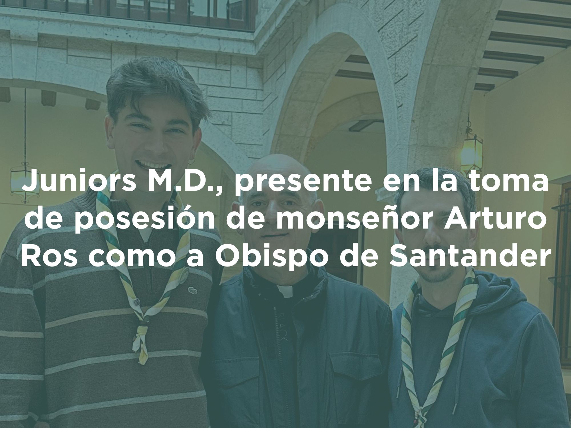 Juniors M.D., presente en la toma de posesión de monseñor Arturo Ros ...